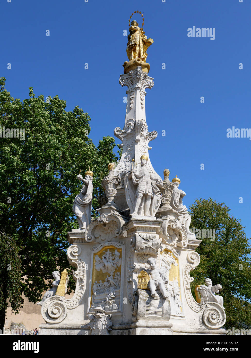 Colonne Mariale Baroque Banque d'image et photos - Alamy