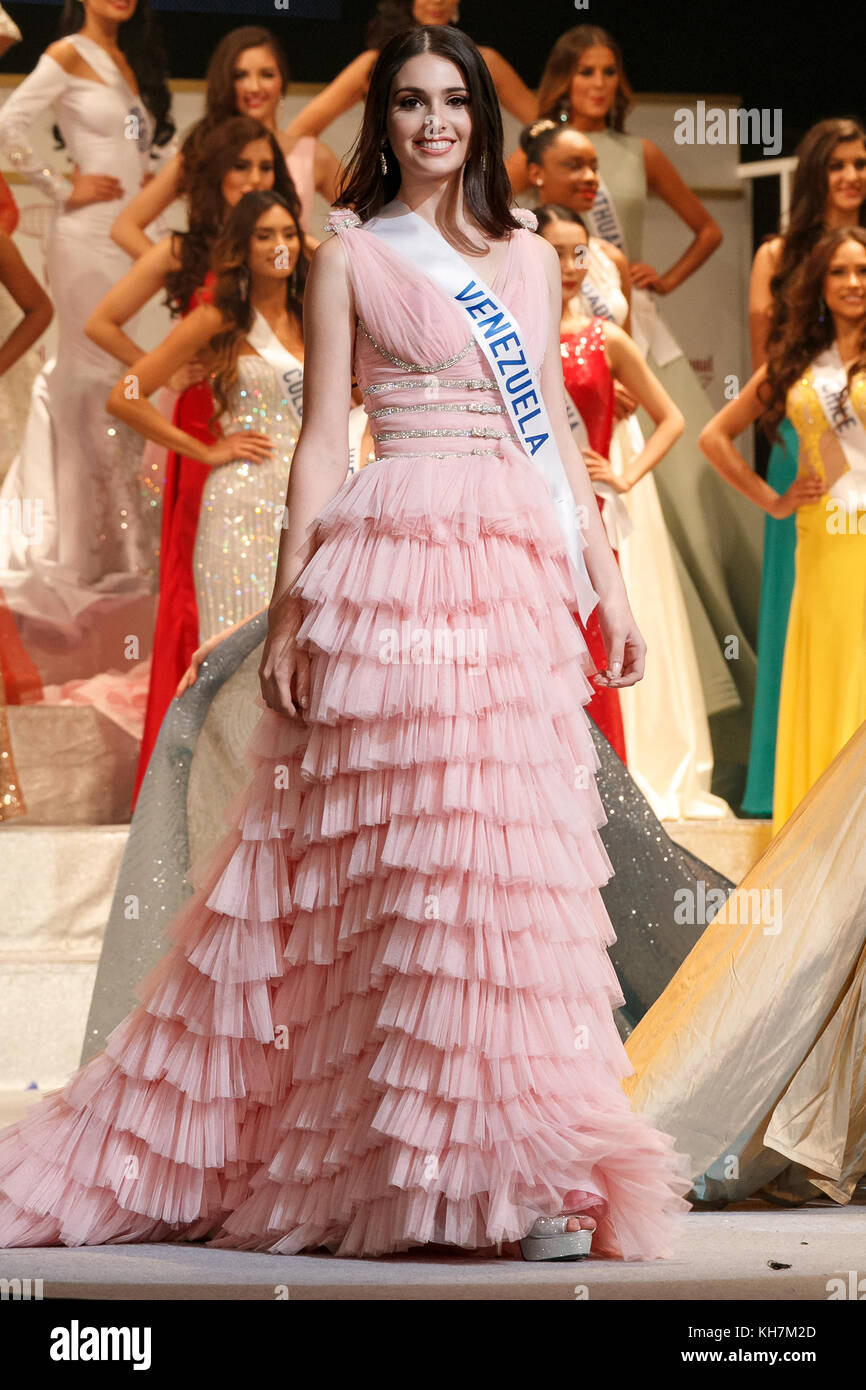 Tokyo, Japon. 14 novembre, 2017. Miss Venezuela diana croce macarena ...