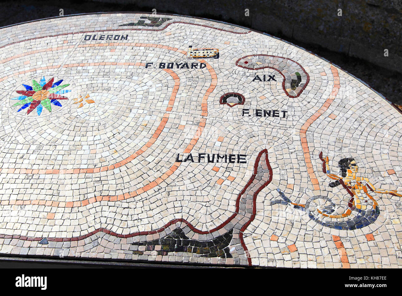 Poitou charentes map Banque de photographies et d’images à haute ...