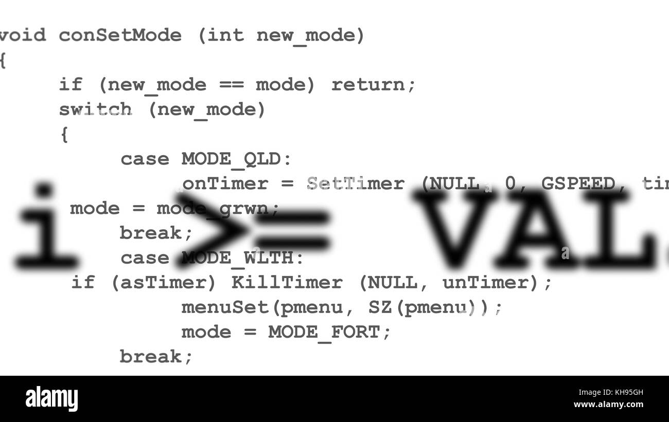 Langage informatique Banque d'images noir et blanc - Alamy
