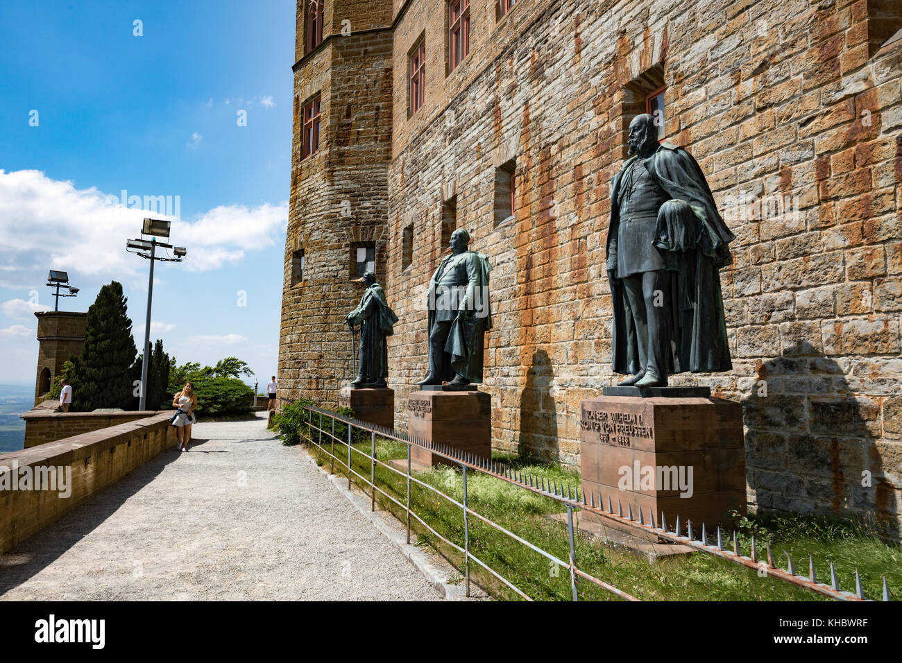 Le Château de Hohenzollern, Allemagne - le 24 juin 2017 : Le Château de Hohenzollern (en ...