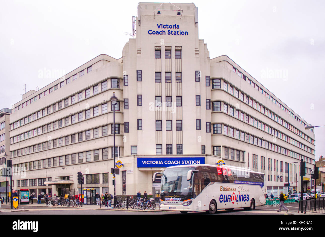 Victoria green line coach station Banque de photographies et d’images à haute résolution - Alamy