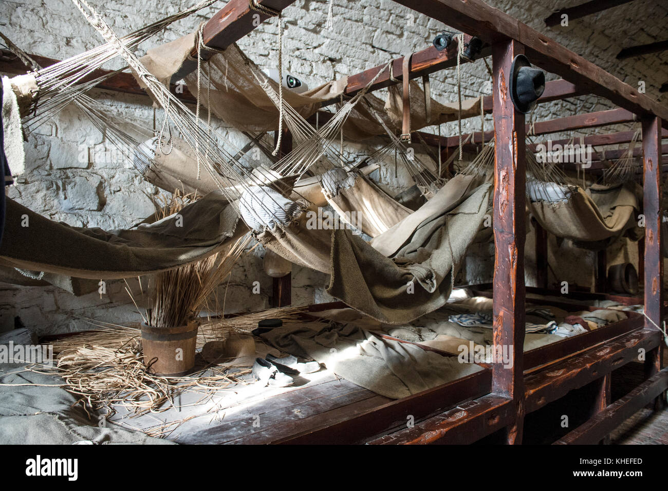 Prison militaire Banque de photographies et d’images à haute résolution ...