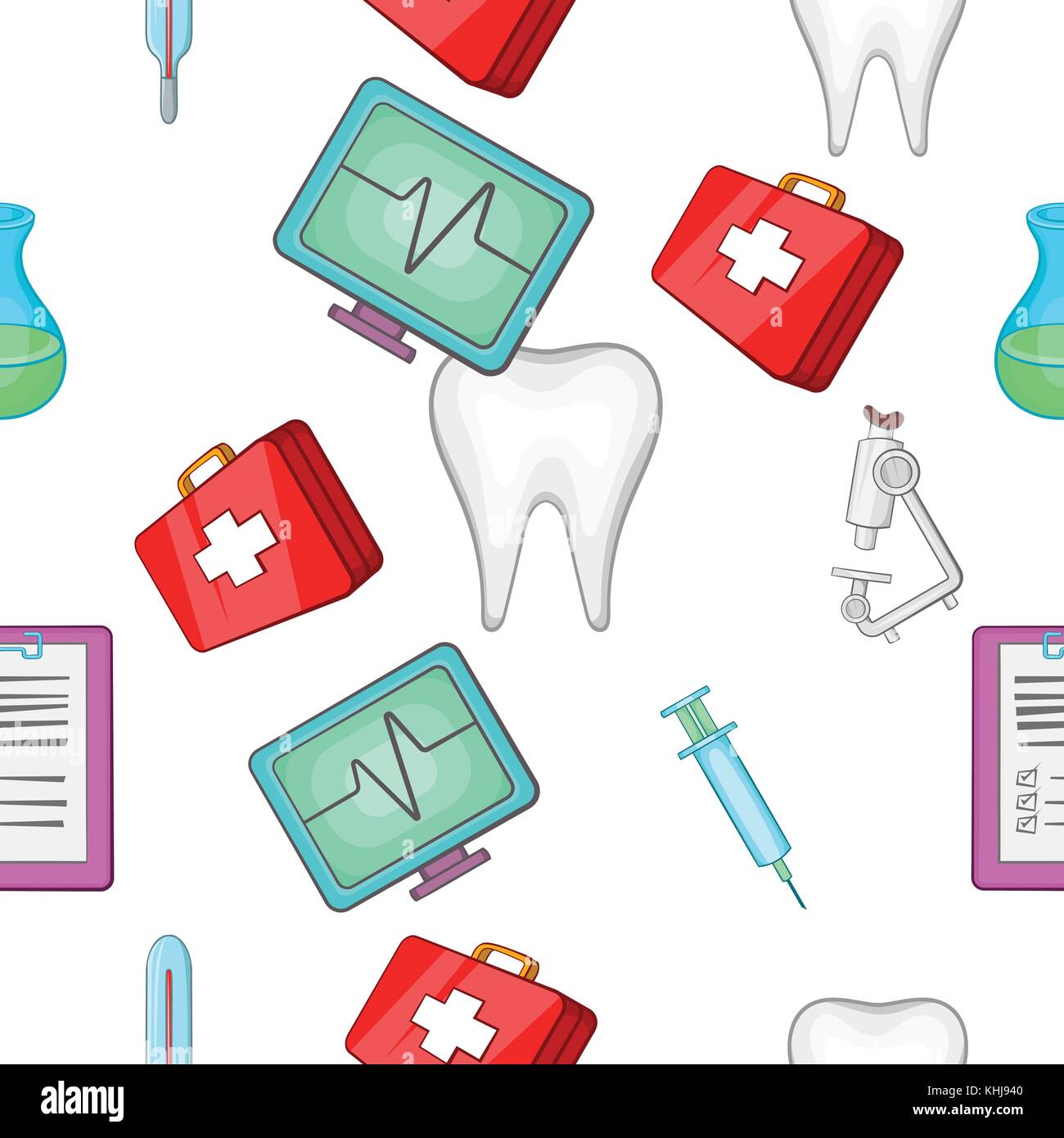 Modèle de doctorat, cartoon style Image Vectorielle Stock - Alamy