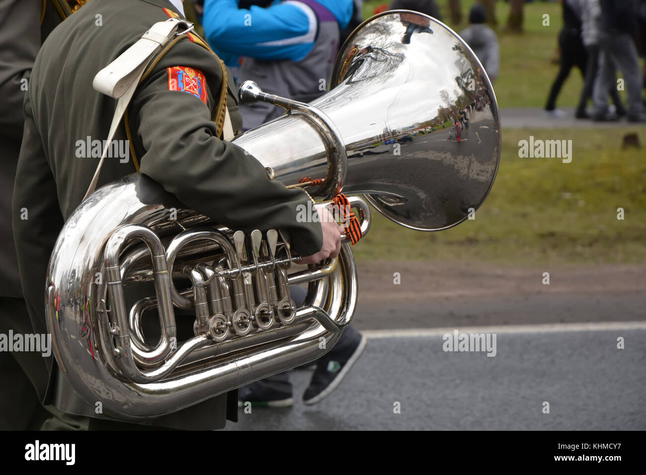 Trompette militaire Banque de photographies et d’images à haute ...