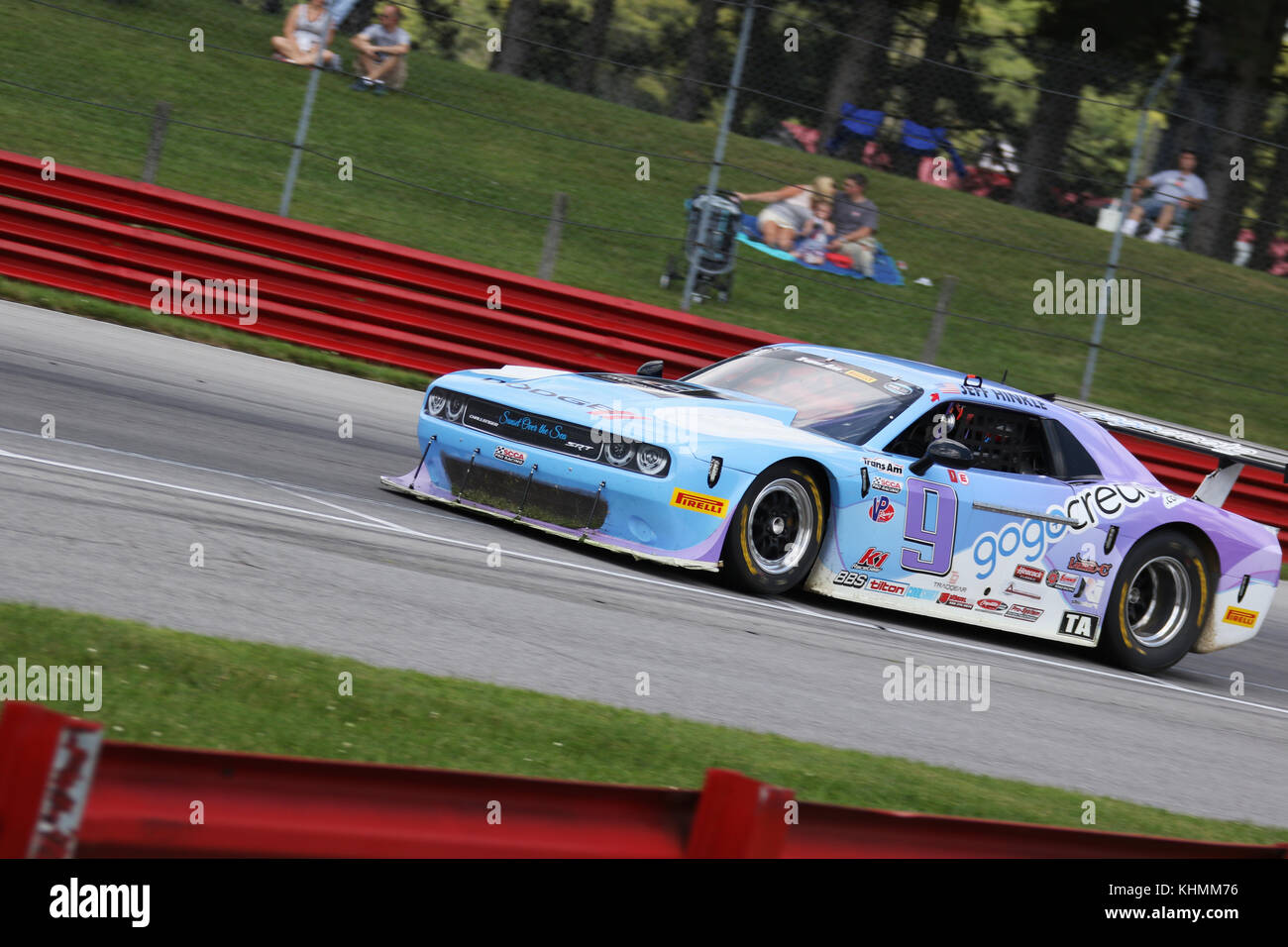 Location 9. Dodge Challenger. Jeff Hinkle, pilote. Trans Am series. Mid ...