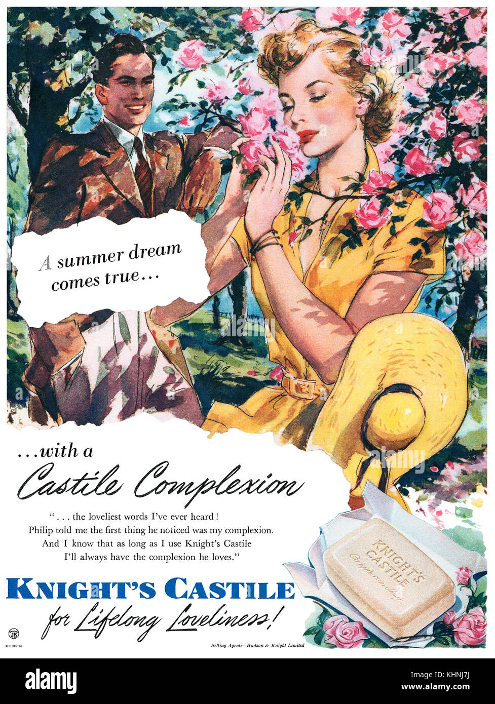 Publicité des années 1950 Banque de photographies et d’images à haute ...