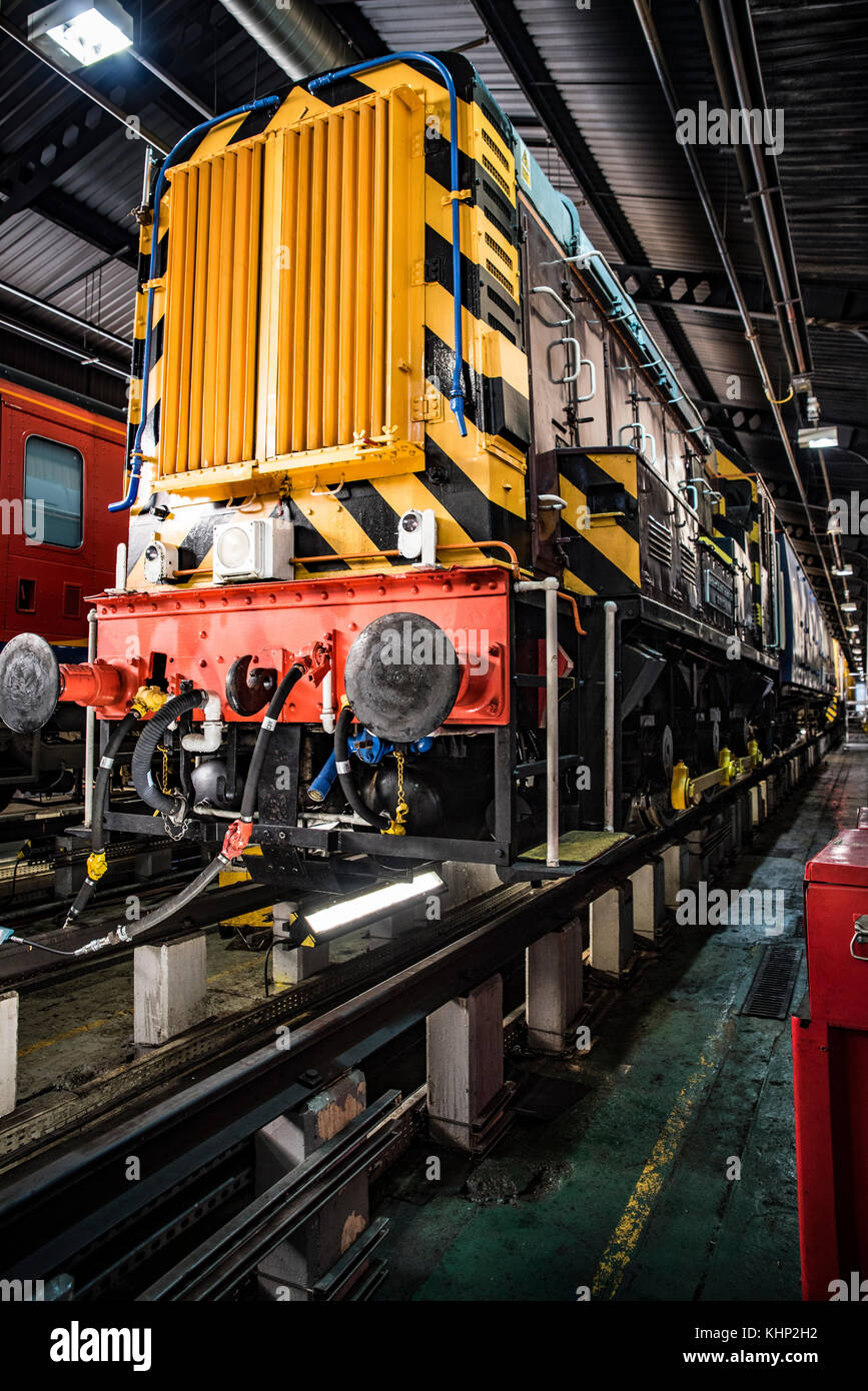 Hangar de maintenance de train Banque de photographies et d’images à ...