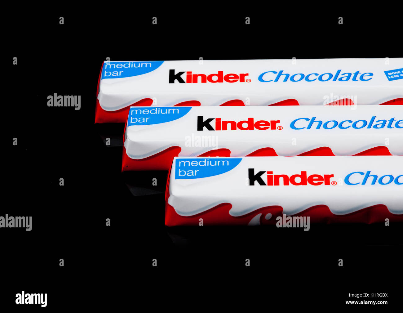 Kinder chocolate bars Banque de photographies et d’images à haute ...