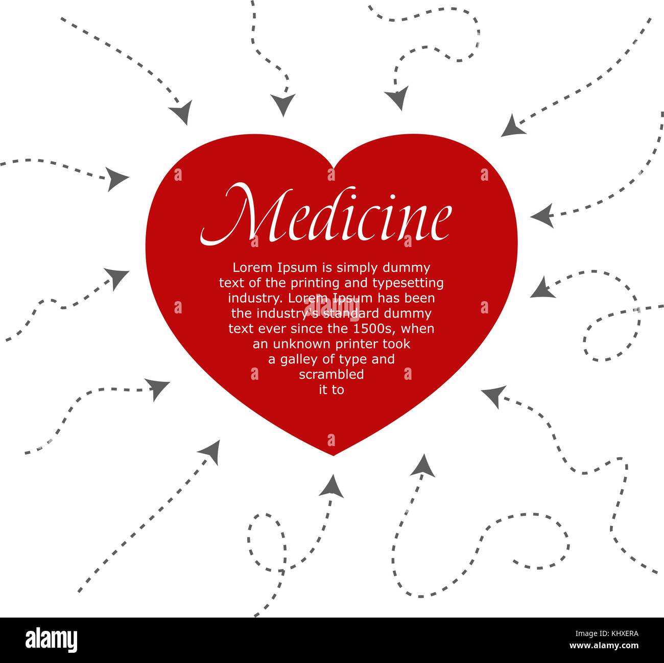 Infographie flèches. vector illustration symbole flèche dynamique iso ...