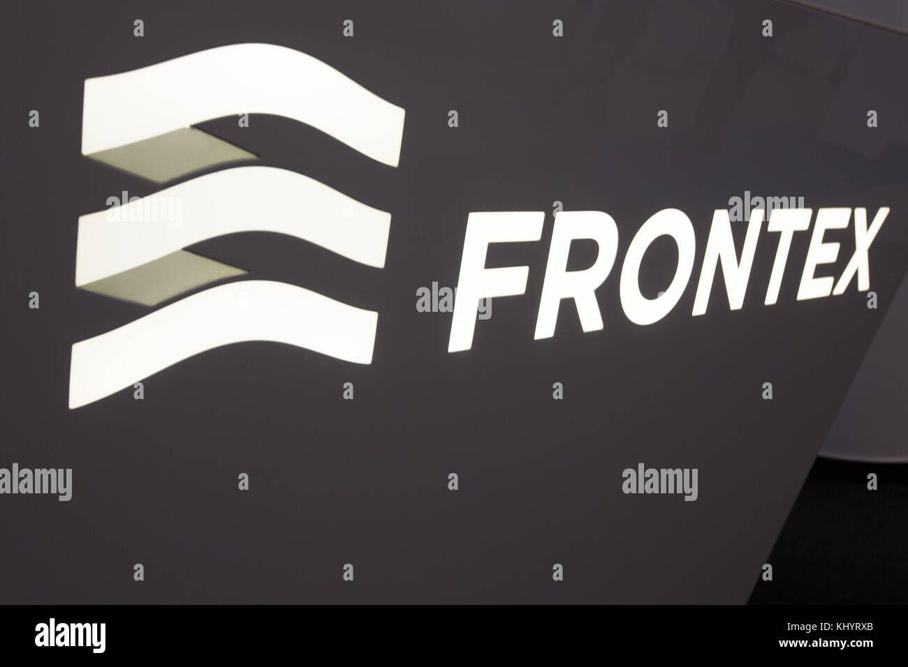 Frontex logo Banque de photographies et d’images à haute résolution - Alamy