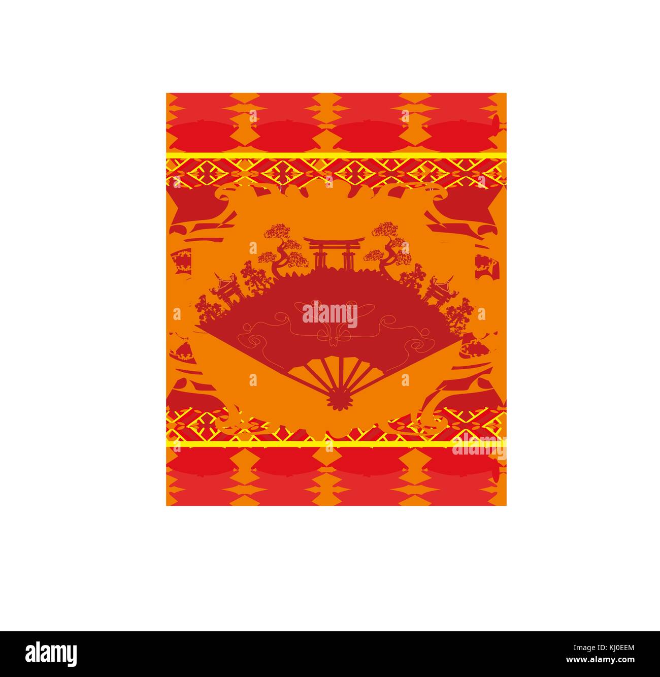 Gamme orientale Banque d'images vectorielles - Alamy