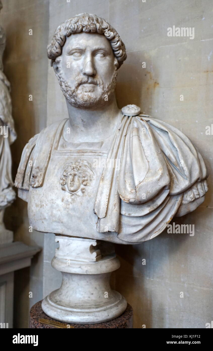Hadrien Publius Aelius Hadrianus Auguste, empereur romain de 117 à 138 ...