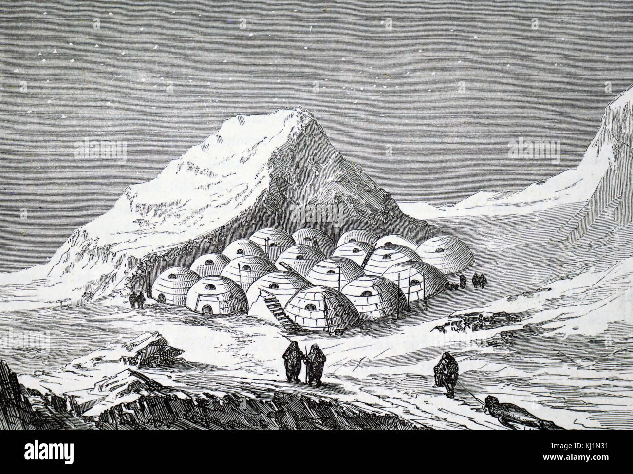 Eskimo village Banque de photographies et d’images à haute résolution ...