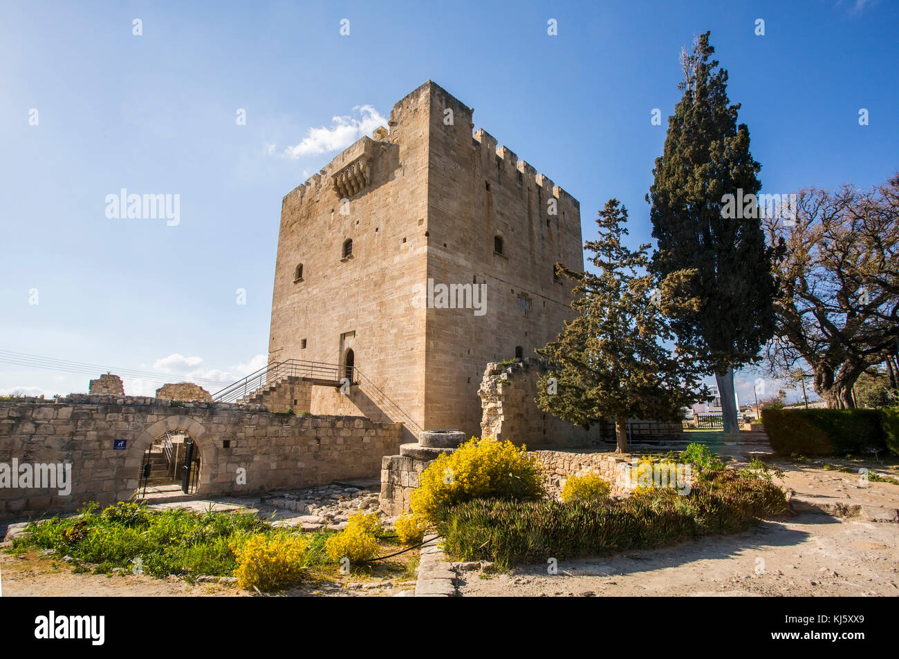 Château de colosse,un important fort de Chypre médiévale,bel exemple d ...