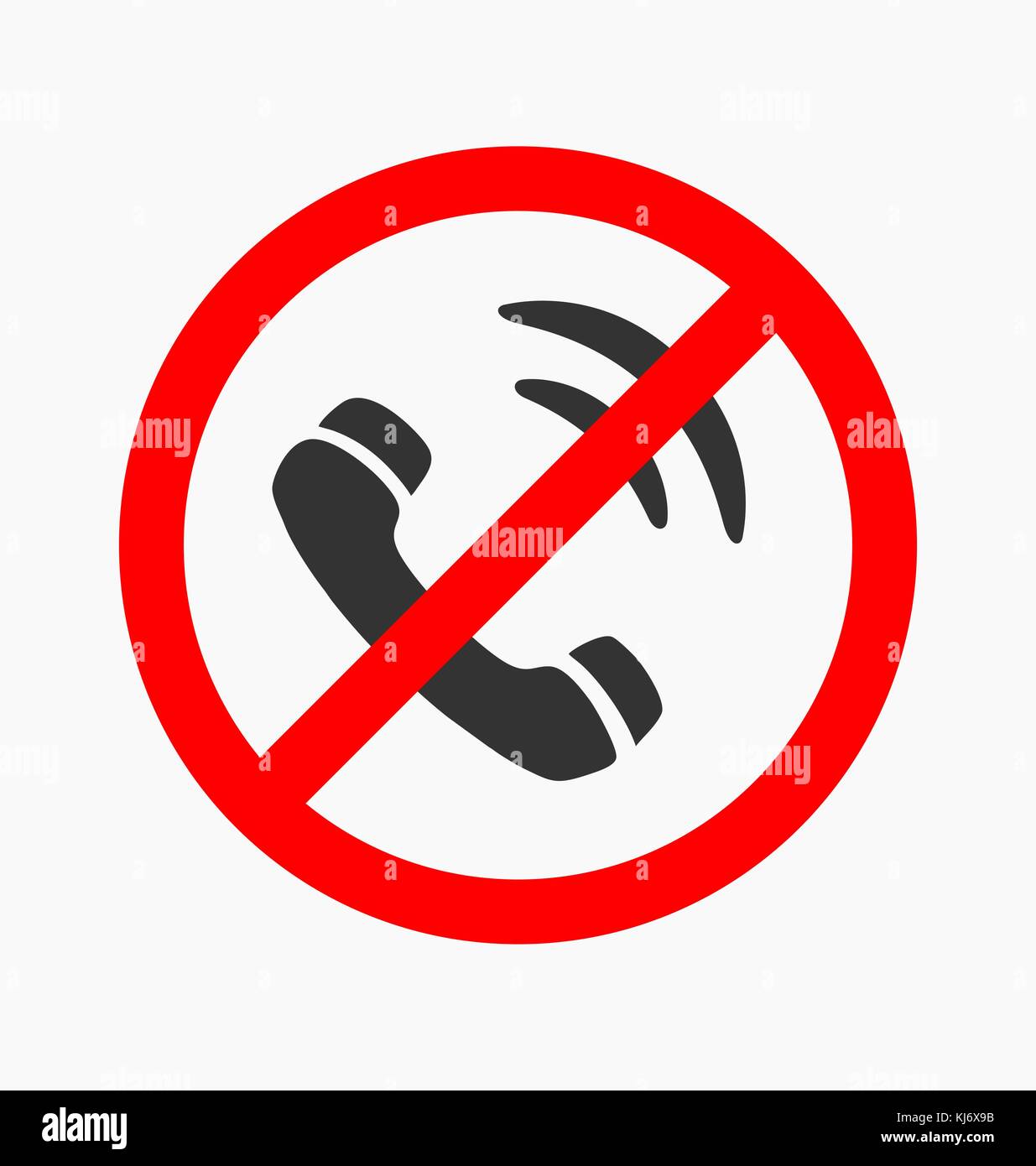 Panneau de zone interdite Banque d'images vectorielles - Alamy