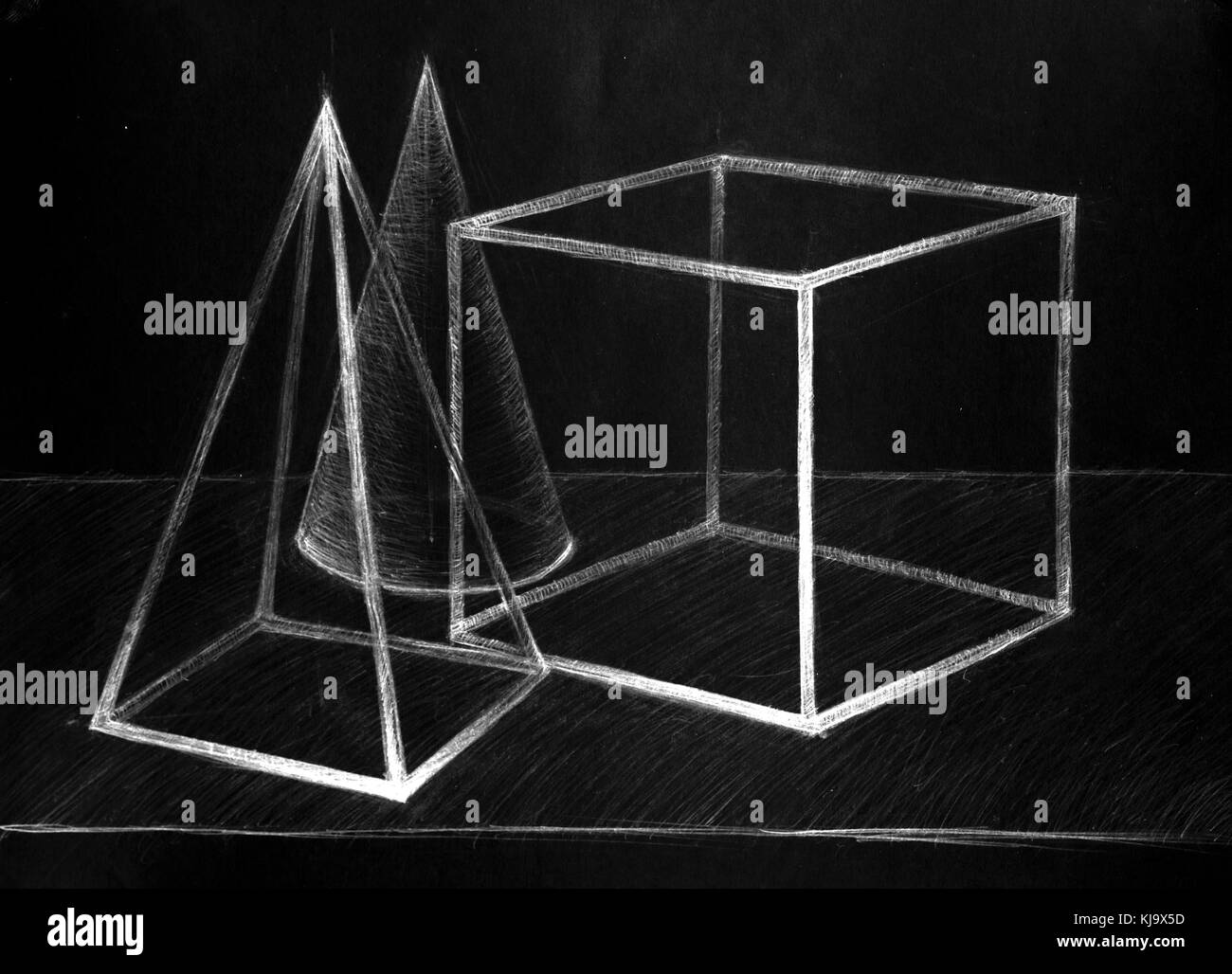 Dessin au crayon, croquis Photo Stock - Alamy