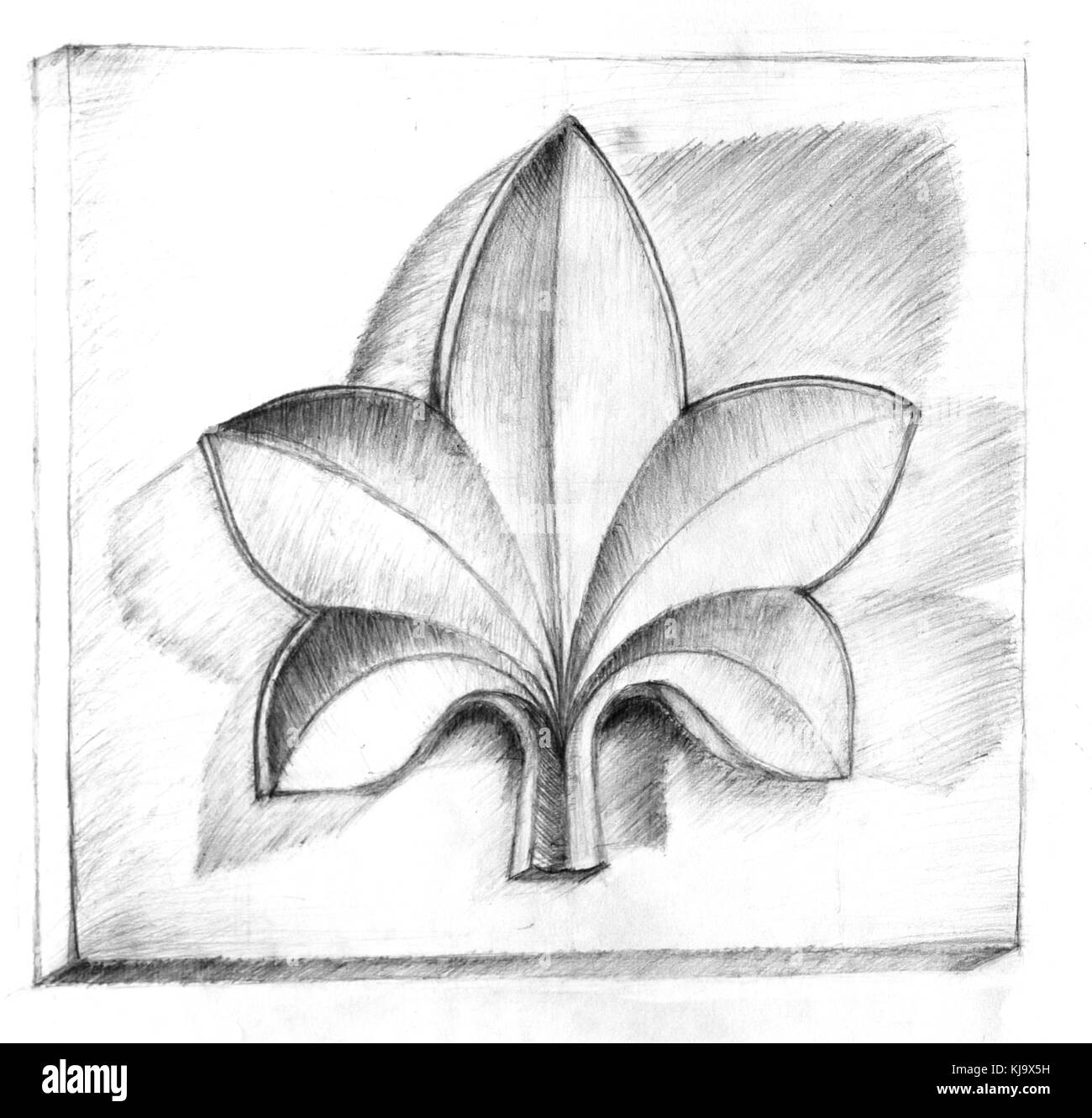 Dessin au crayon, croquis Photo Stock - Alamy