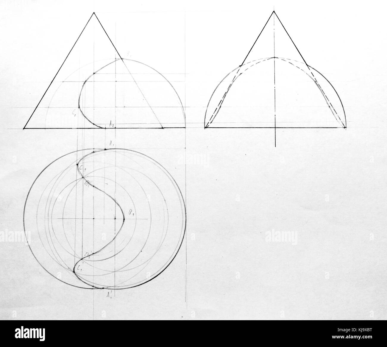 Dessin au crayon, croquis Photo Stock - Alamy