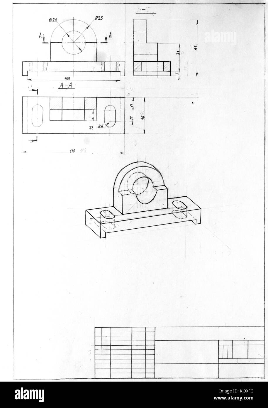 Dessin au crayon, croquis Photo Stock - Alamy