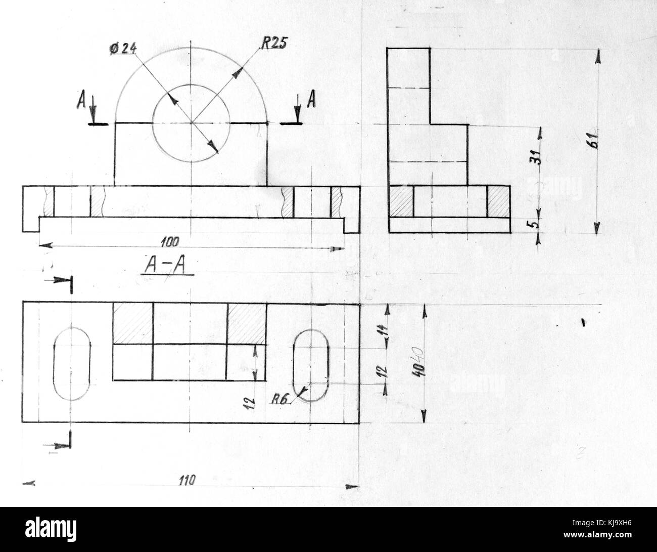 Dessin au crayon, croquis Photo Stock - Alamy