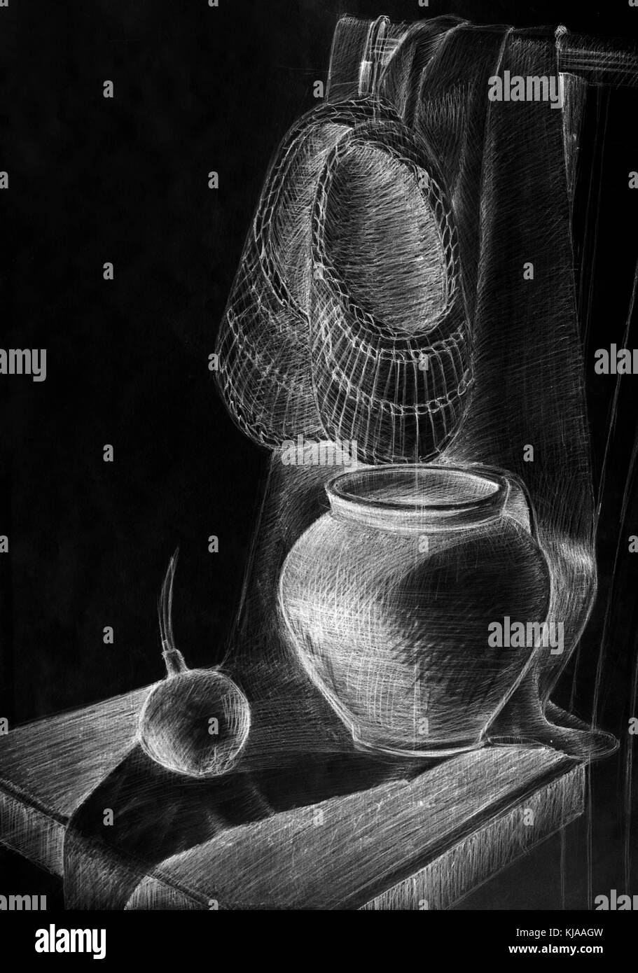 Dessin au crayon, croquis Photo Stock - Alamy