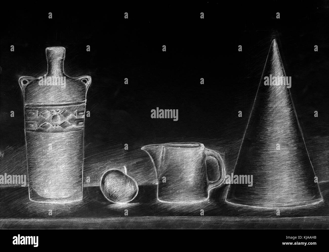 Dessin au crayon, croquis Photo Stock - Alamy