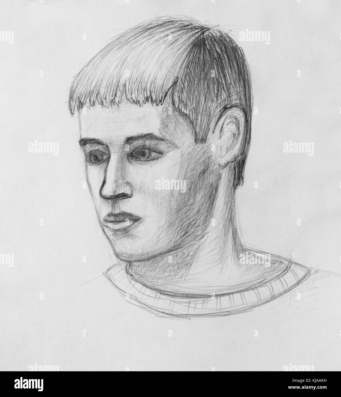 Dessin au crayon, croquis Photo Stock - Alamy