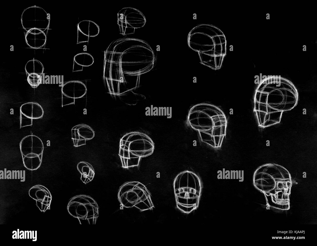 Dessin au crayon, croquis Photo Stock - Alamy