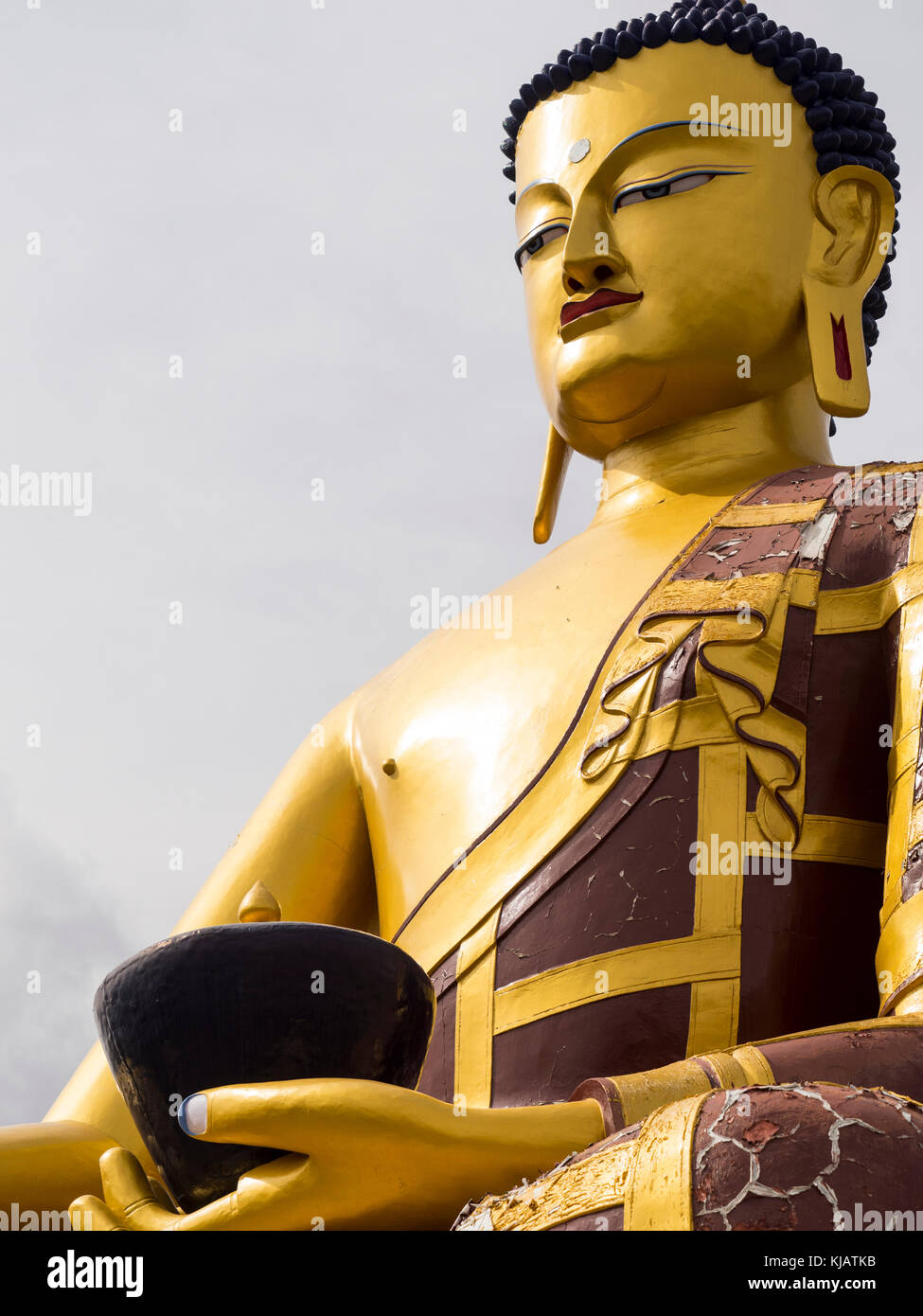 Bouddha au monastère bouddhiste au Ladakh Inde Photo Stock - Alamy