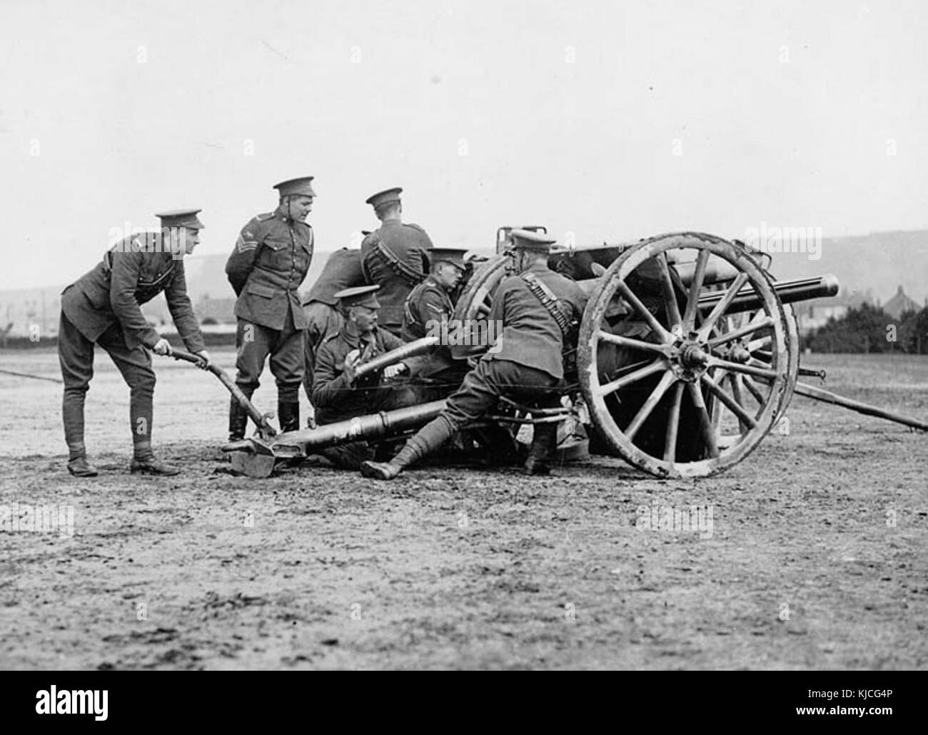 Canadiens de la première guerre mondiale Banque de photographies et d ...