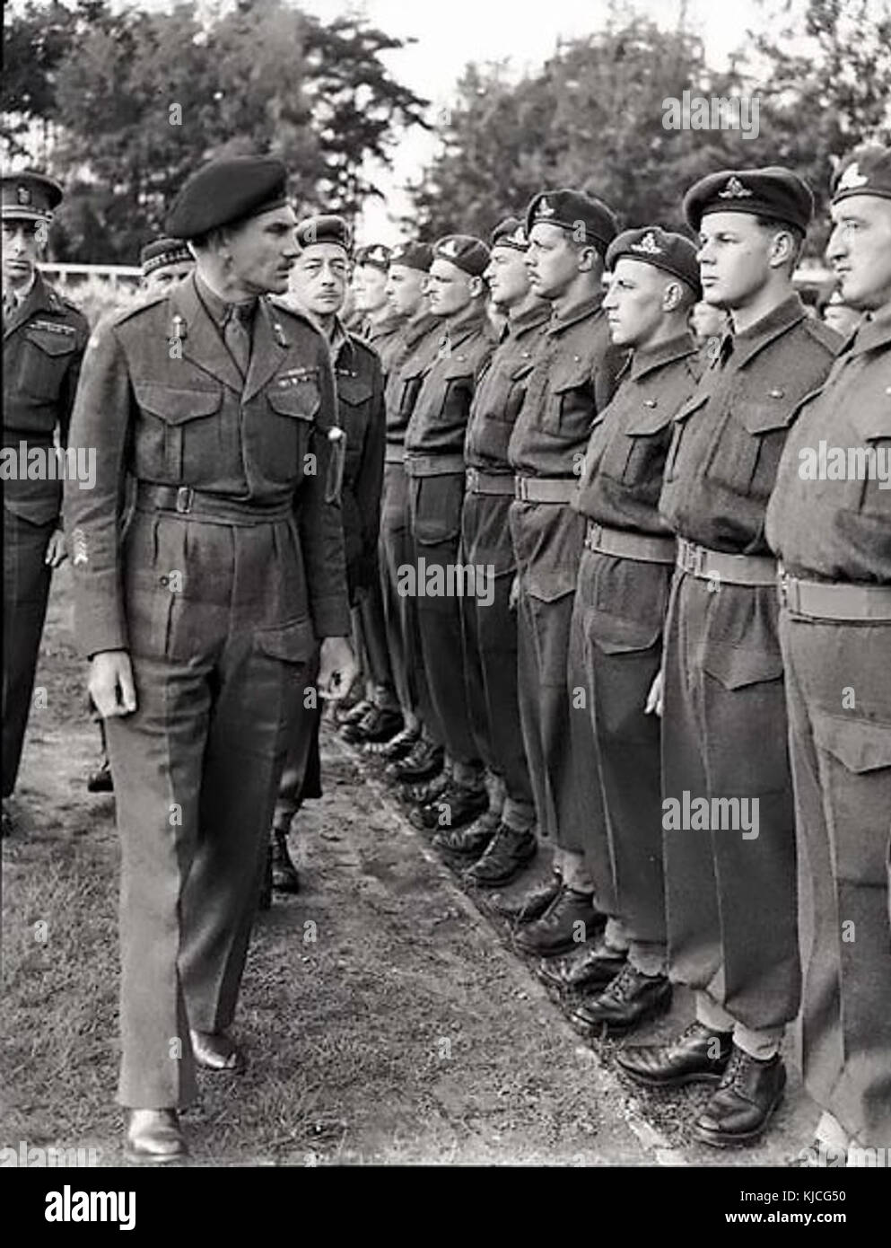Le lieutenant-général Guy G. Simonds était un officier supérieur de l ...
