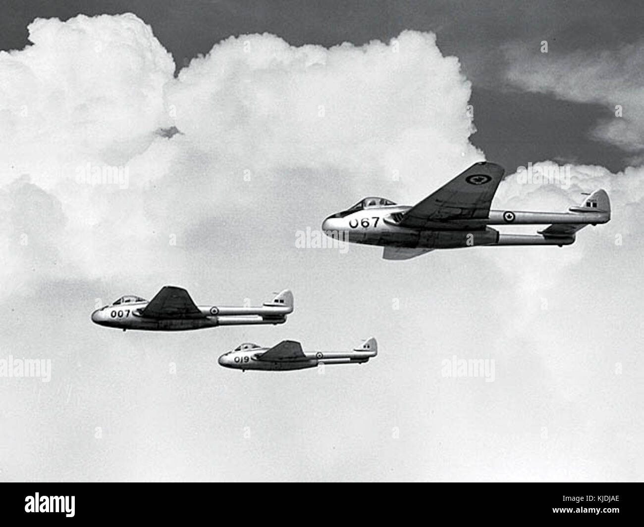 De havilland dh 100 vampire Banque de photographies et d’images à haute ...