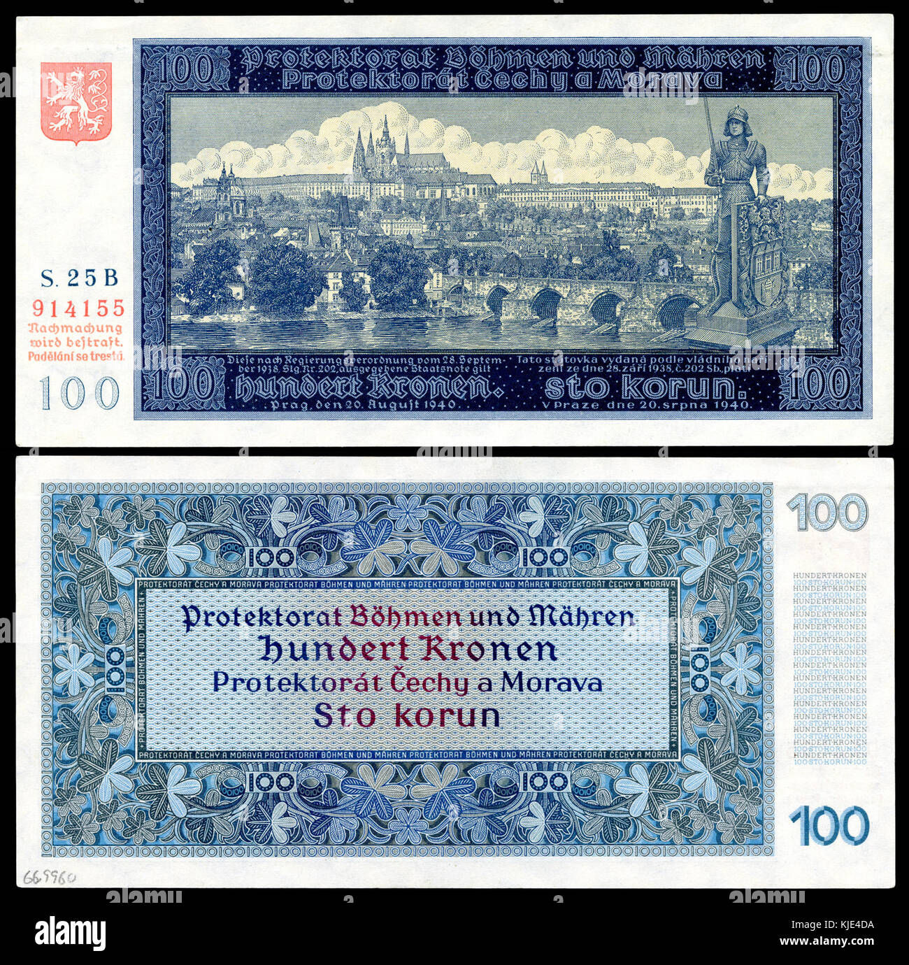 Protectorat de la bohême et de la moravie Banque de photographies et d ...