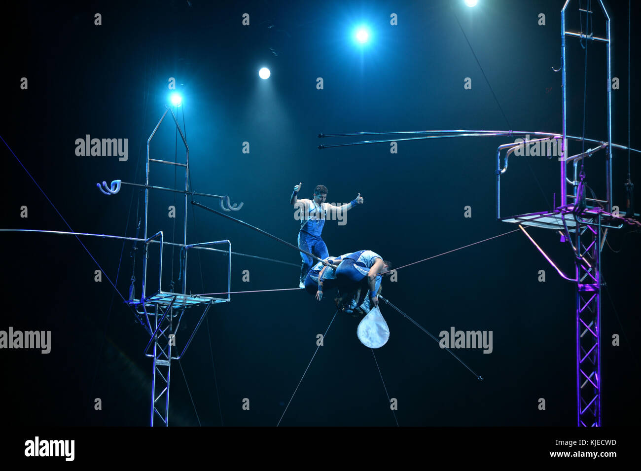 MIAMI, Floride - 15 JANVIER : Atmosphere Show assiste aux Ringling Bros ...