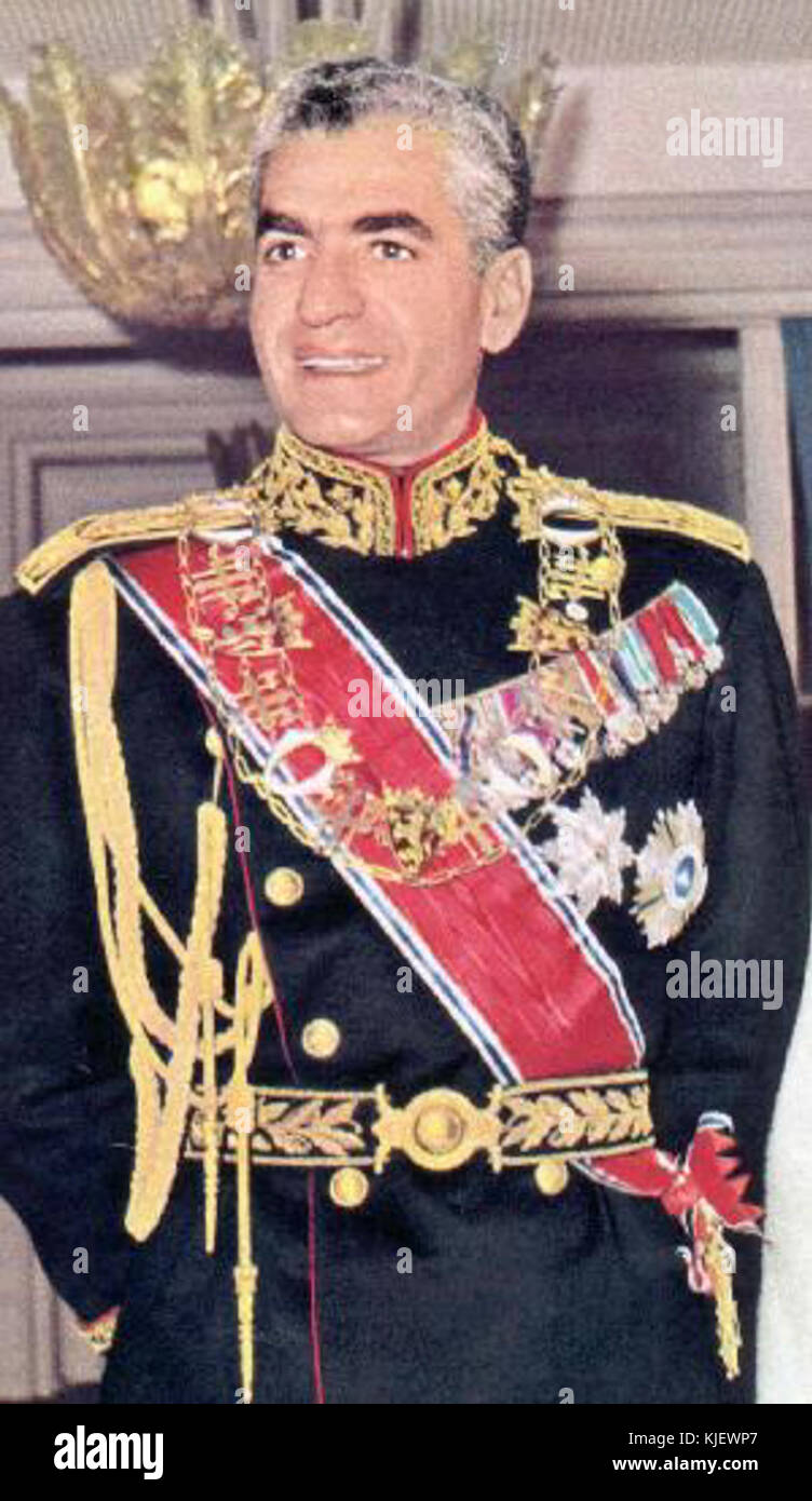 Mohammad Reza Pahlavi 1 Photo Stock - Alamy