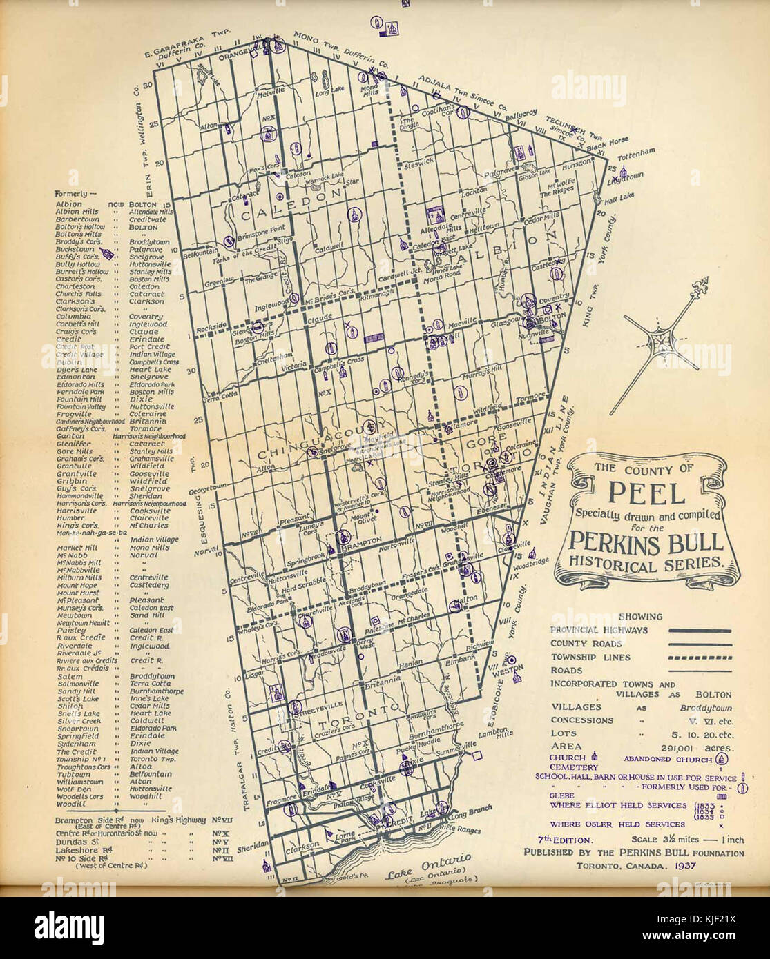 Peel map Banque de photographies et d’images à haute résolution - Alamy