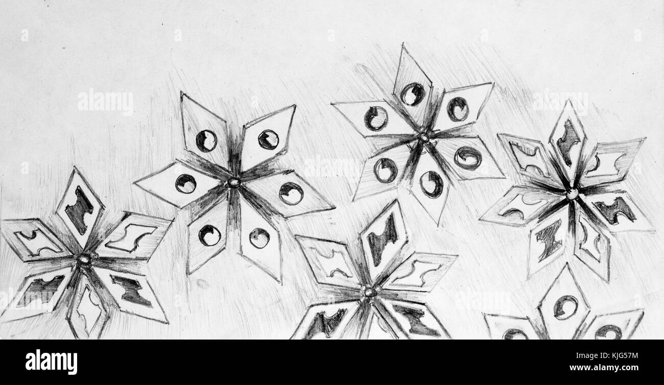 Dessin au crayon, croquis Photo Stock - Alamy