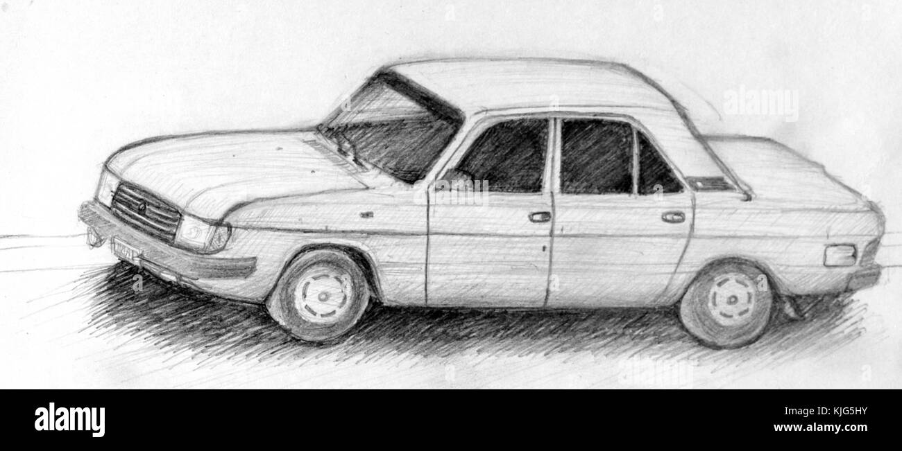 Dessin au crayon, croquis Photo Stock - Alamy