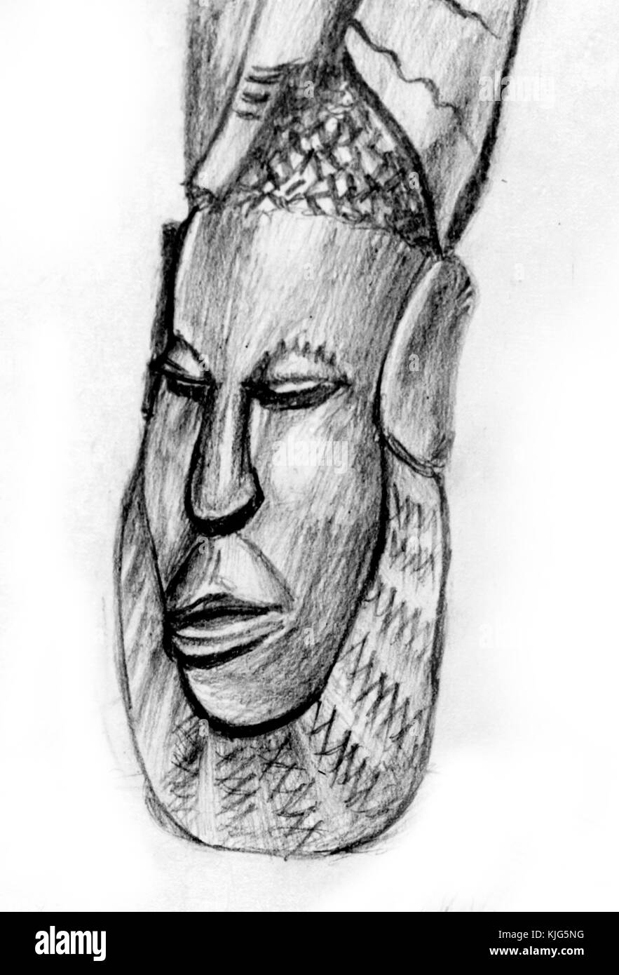 Dessin au crayon, croquis Photo Stock - Alamy