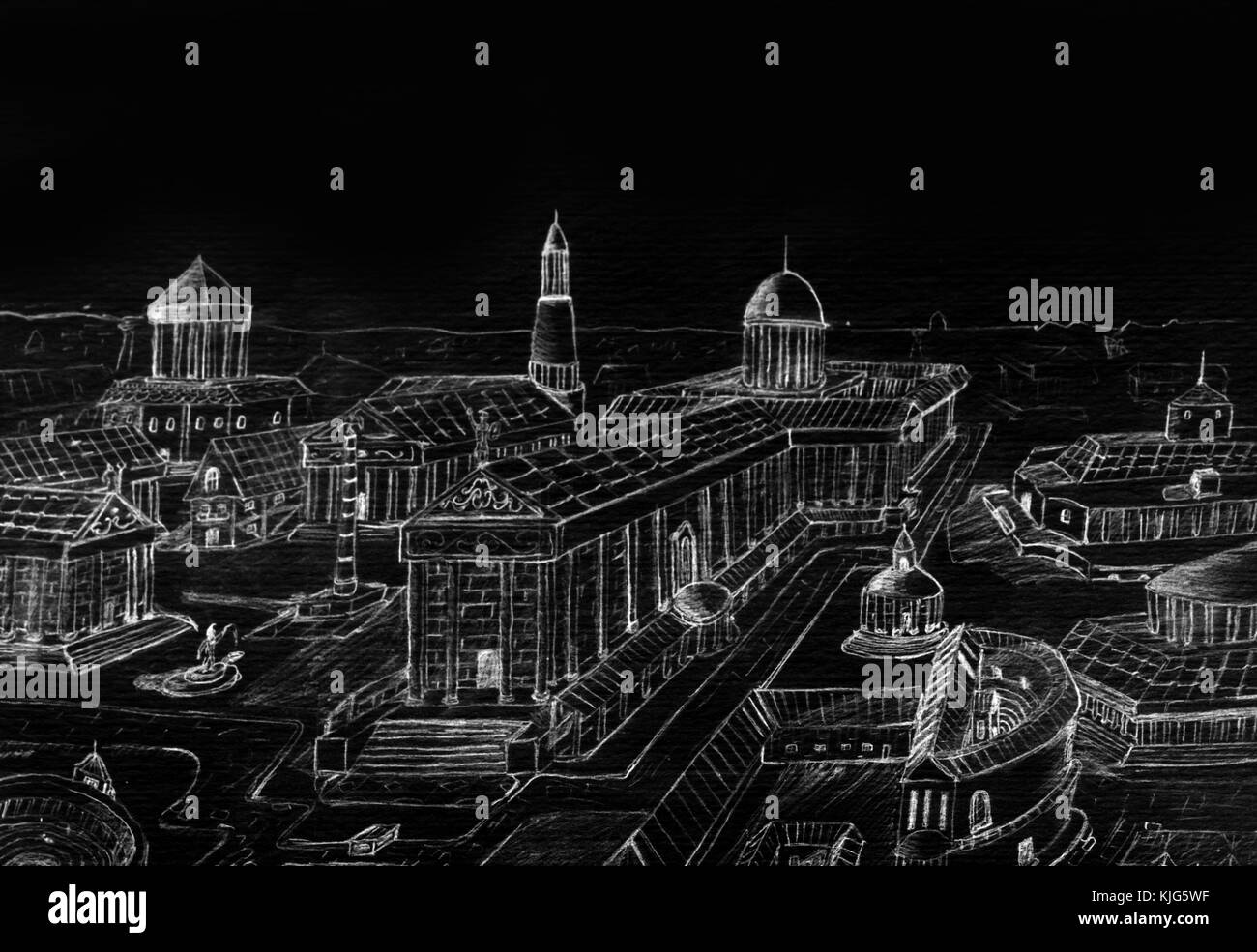 Dessin au crayon, croquis Photo Stock - Alamy