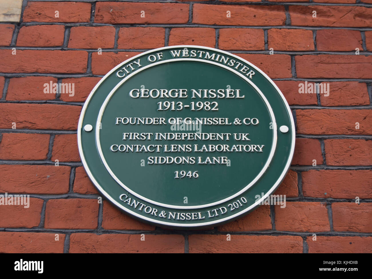 Plaque verte westminster londres Banque de photographies et d’images à ...