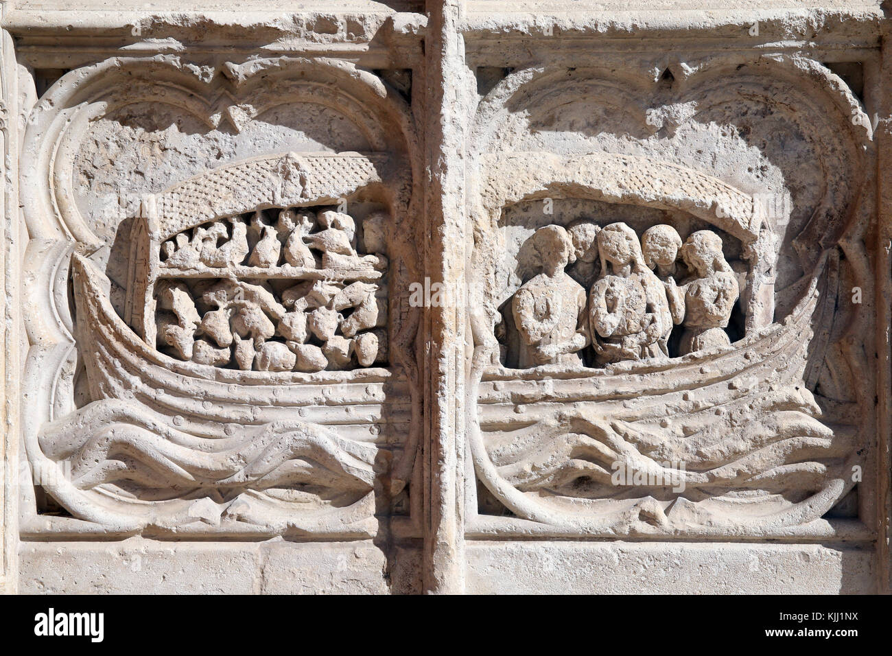 Gothic relief sculpture ancien Banque de photographies et d’images à ...