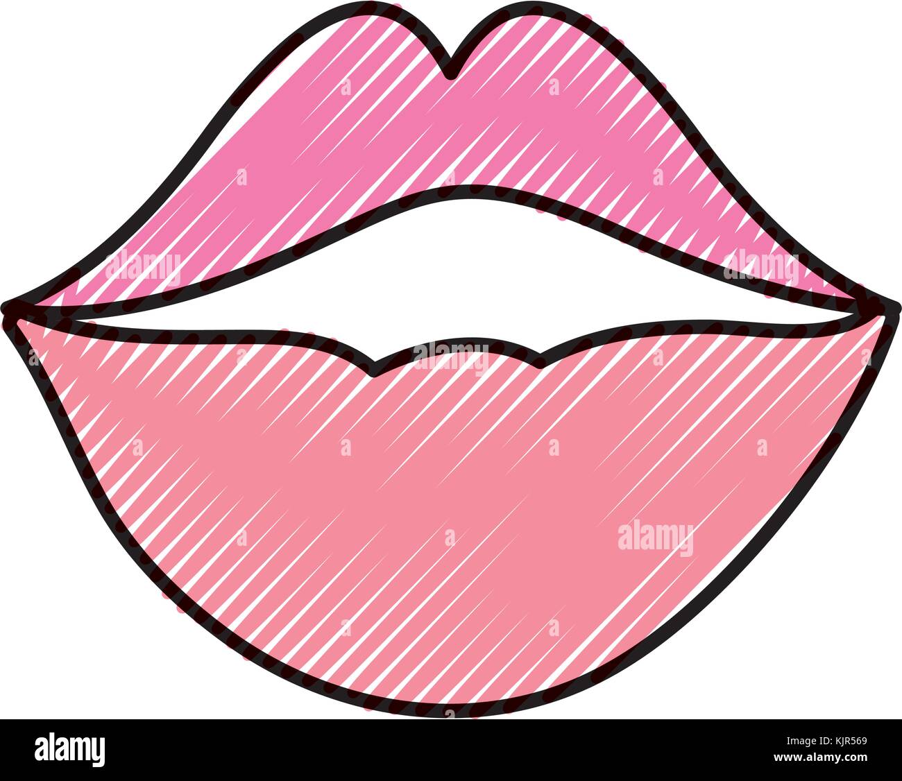 Bouche design dessin animé Image Vectorielle Stock - Alamy