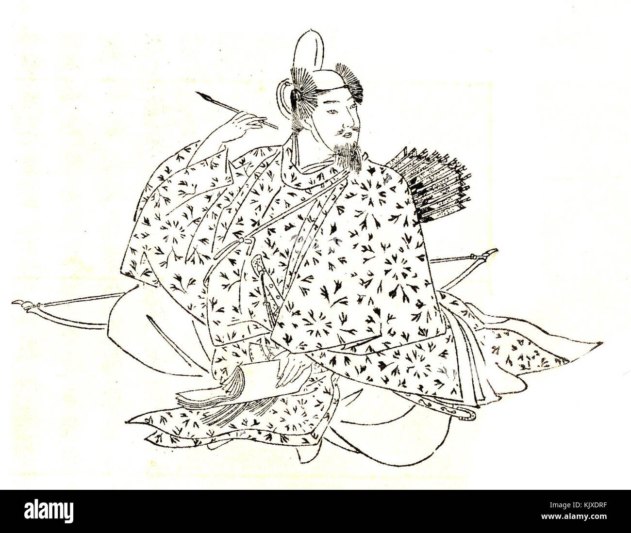 Ariwara no narihira Banque de photographies et d’images à haute ...