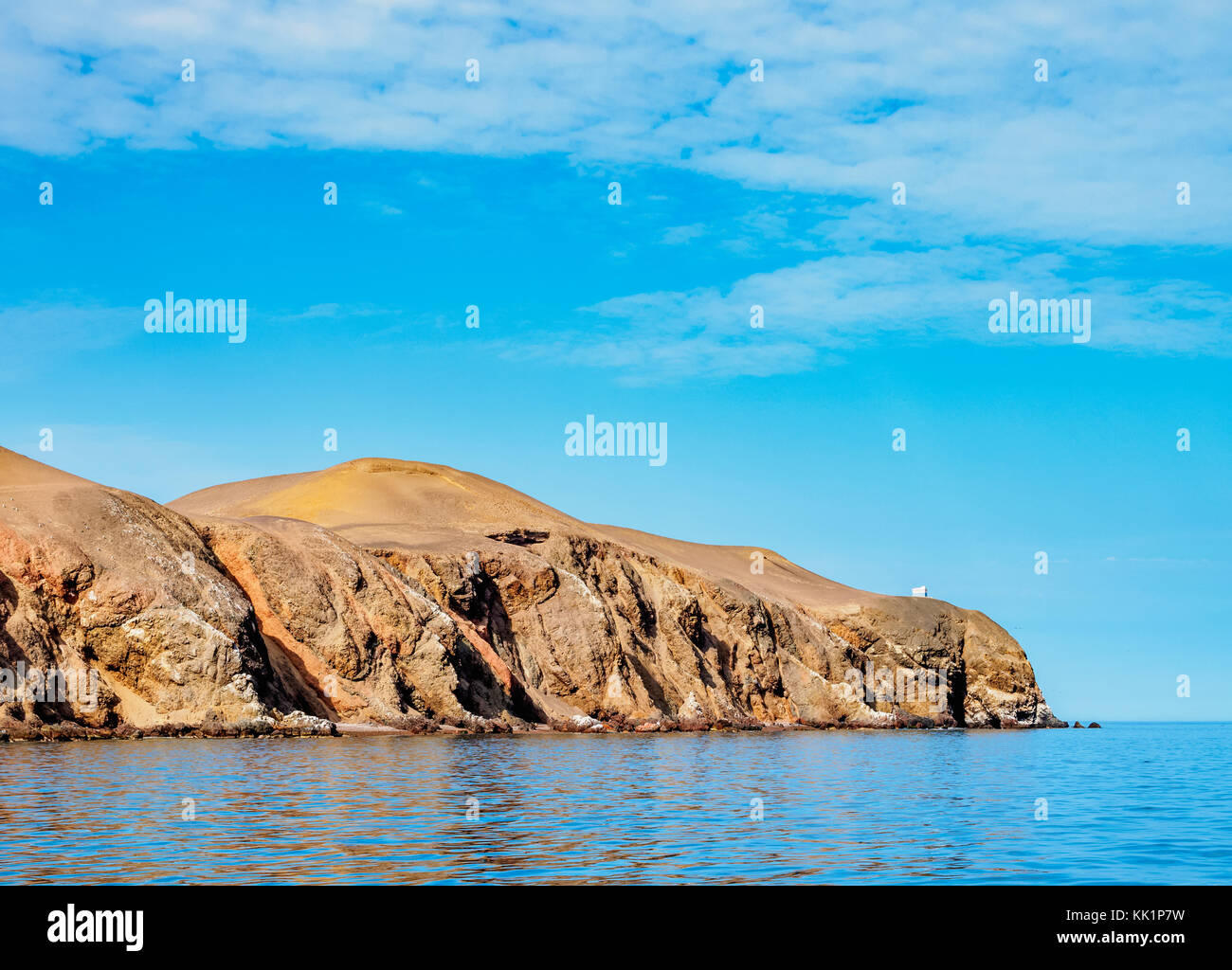 La péninsule de Paracas, Ica, Pérou région Photo Stock - Alamy