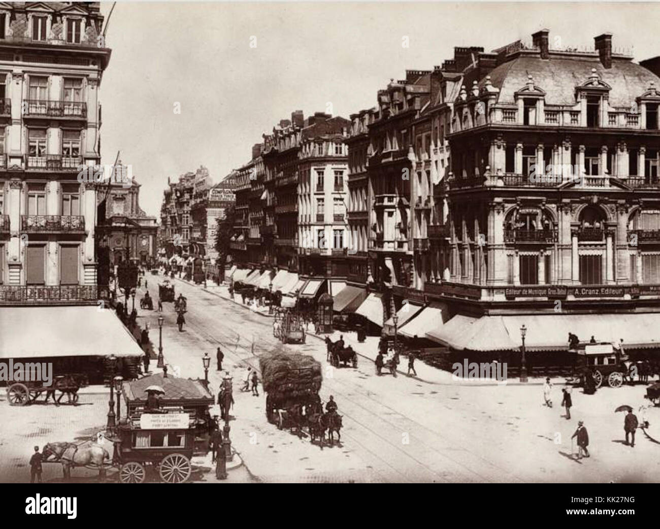 Boulevard anspach Banque de photographies et d’images à haute ...