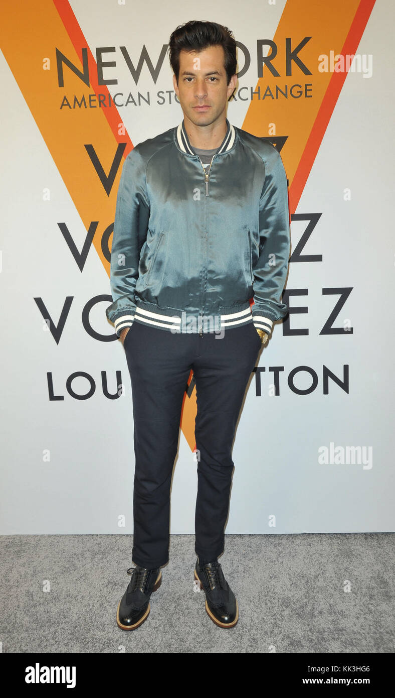 Inauguration de l'exposition louis vuitton à paris avec : Mark Ronson ...