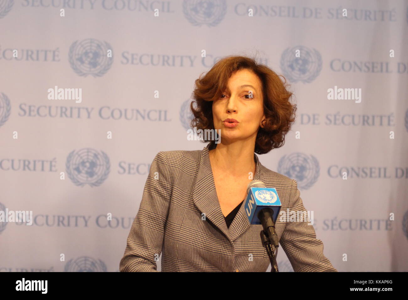 Audrey azoulay Banque de photographies et d’images à haute résolution ...