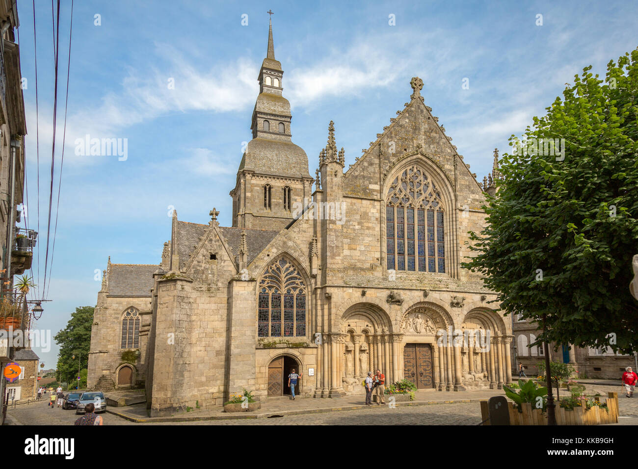 Basilique Saint-Sauveur, Dinan, France, Europe Photo Stock - Alamy